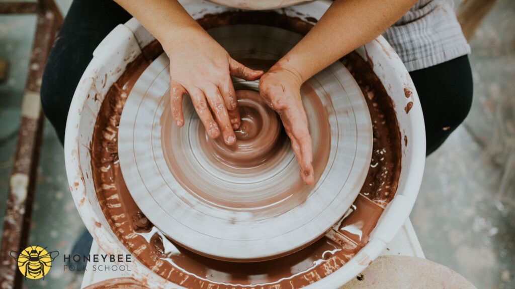 High Fire Pottery - Leigh Merrit - Honeybee Folk School - Canada